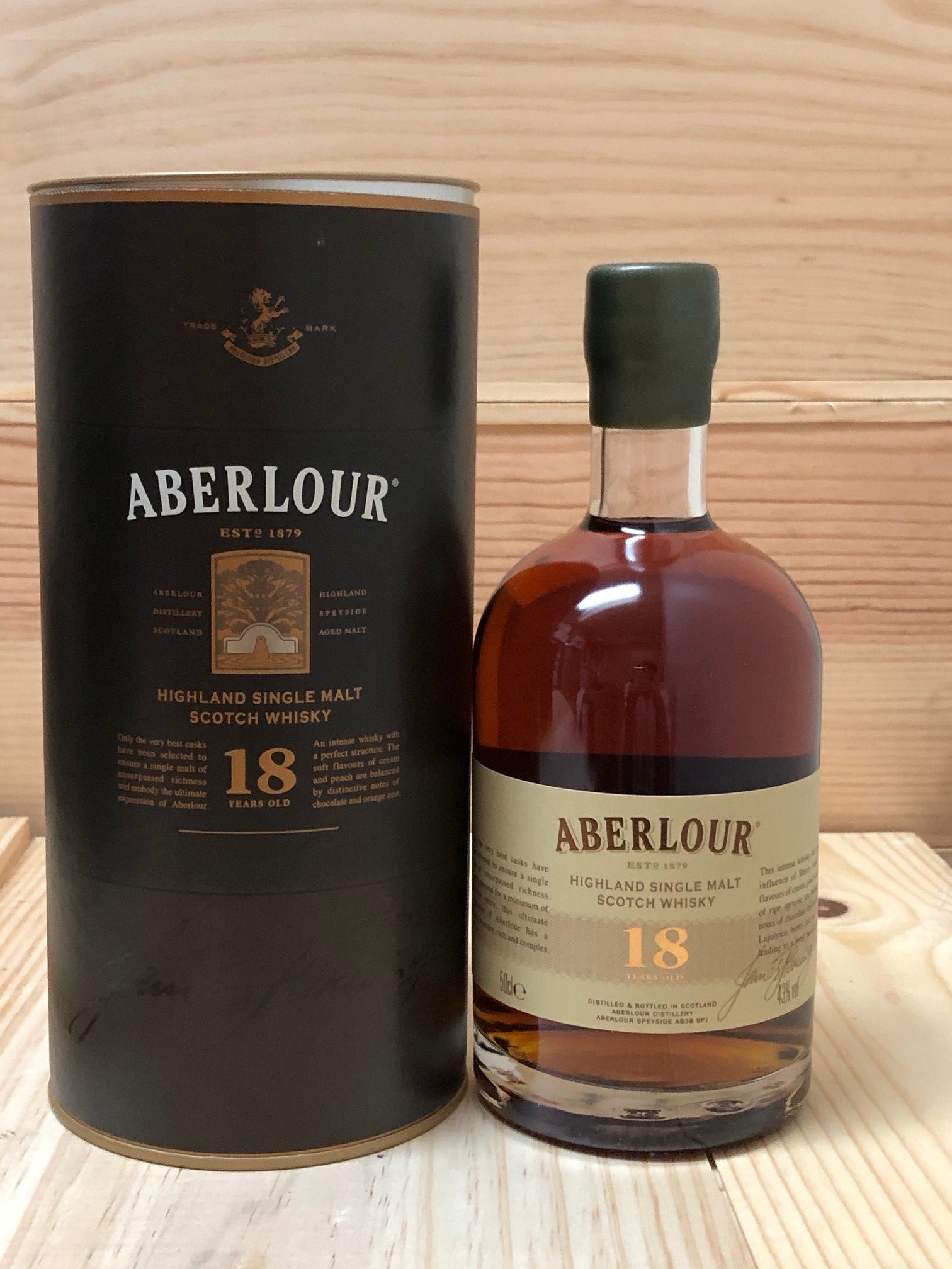 Aberlour Double Cask Matured 18 Year Old Single Malt Scotch Whisky, Hi ...